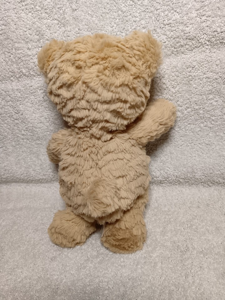 Retired jellycat squishu light brown...tan...beige soft plush bear | eBay