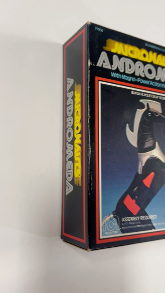 *SEALED* VTG 70s Mego MICRONAUTS Baron Karza MISB ANDROMEDA robot horse ...