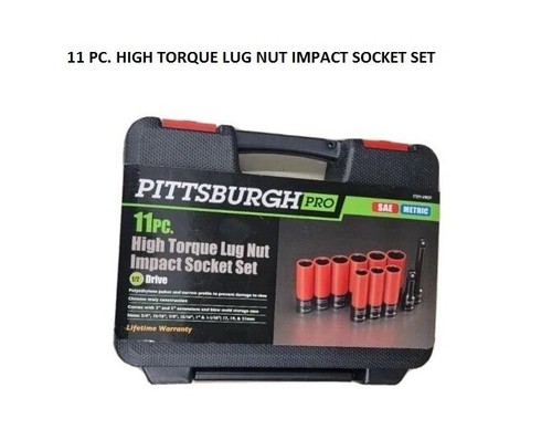 (NEW) 1/2 in. Drive Super High Torque Lug Nut Impact Socket Set | eBay