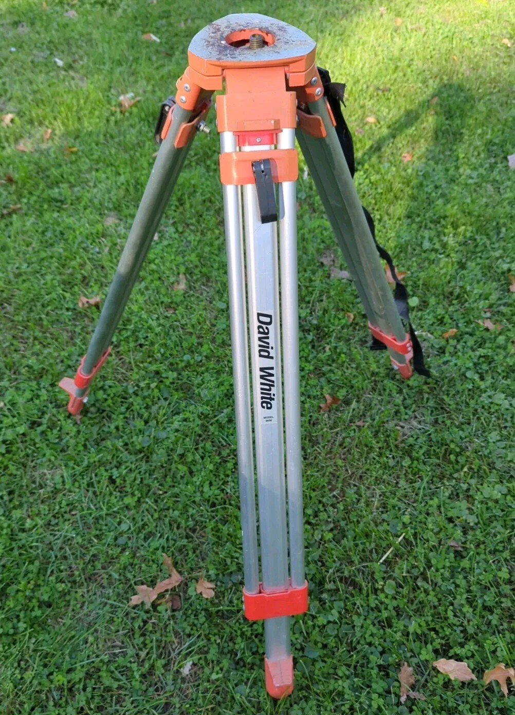 David White instruments surveying tripod base Model 9050 With Carry ...