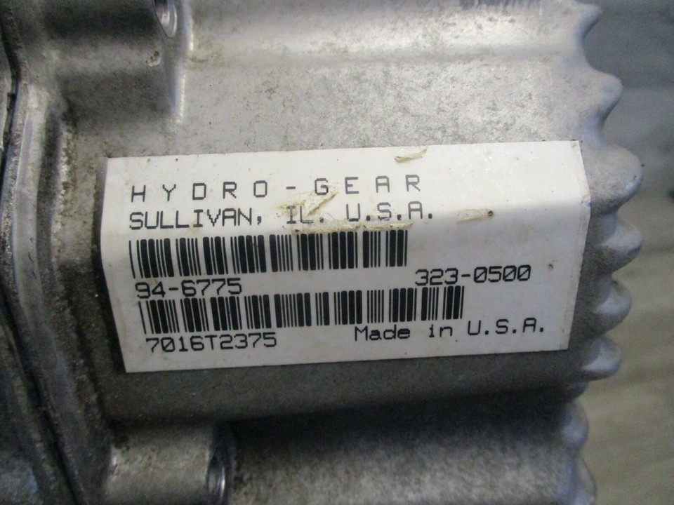 Toro 14-38 HXL Lawn Tractor Riding Mower 71193 Transmission Gearcase ...