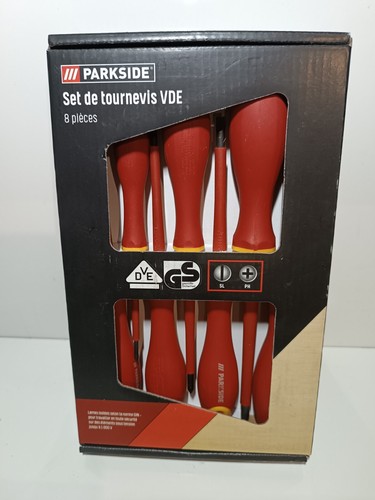 PARKSIDE Jeu de tournevis électricien 8 pièces VDE | eBay