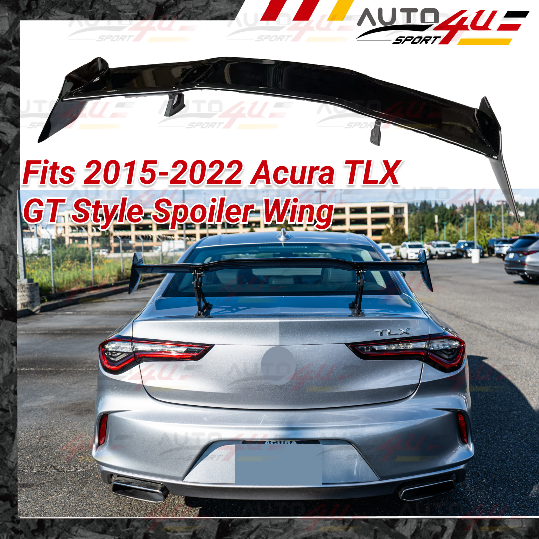 For 2015-2025 Acura TLX JDM GT Style Glossy Black Rear Trunk Spoiler ...