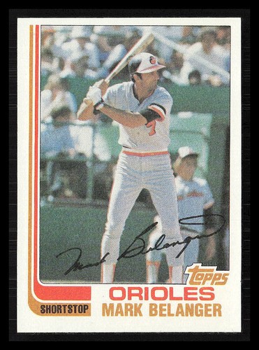 Mark Belanger 1982 Topps #776 Baltimore Orioles | eBay