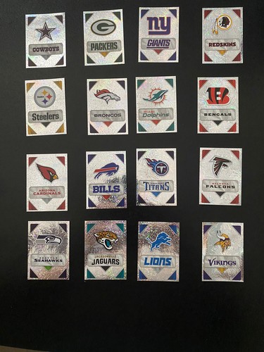 NFL TEAMS PANINI STICKERS LOT OF 16 STICKERS | eBay