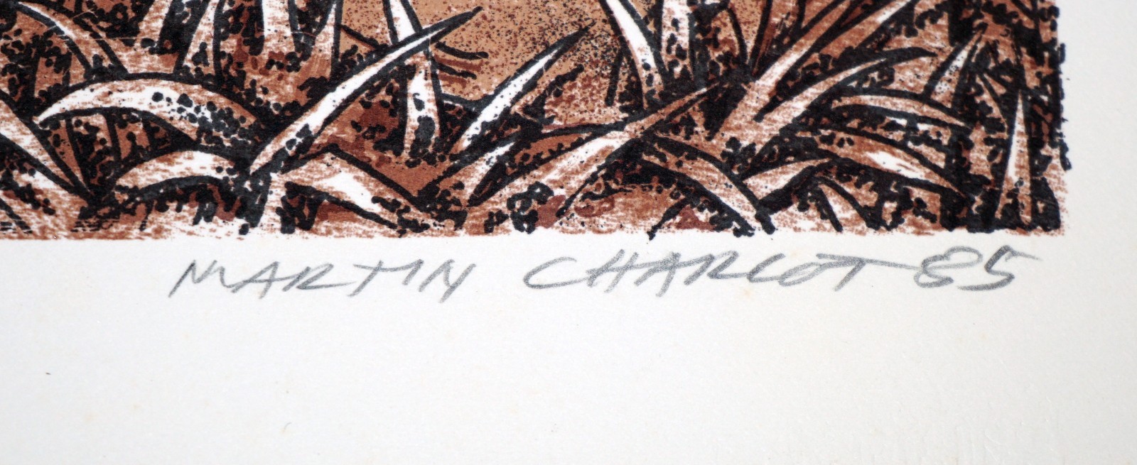 1985 Hawaii Litho Print 77/100 "First Born Baby II" by Martin Charlot ...