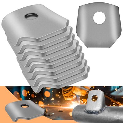 Trick Tabs Weld Tabs Universal Weld on Tabs with a 3/8" Hole. 1/8 ...