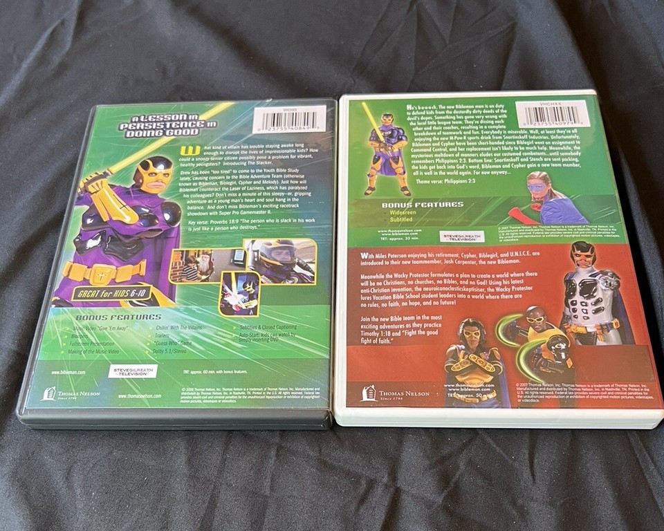 Bibleman Powersource & Genesis 3 Episode DVD Lot | eBay