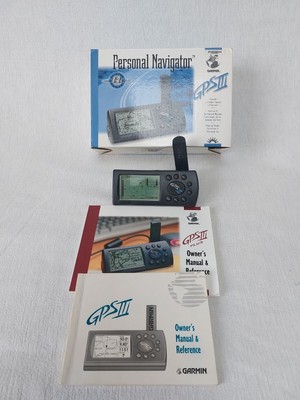Garmin GPS III Personal Navigator, New in box.( wrist strap missing) | eBay