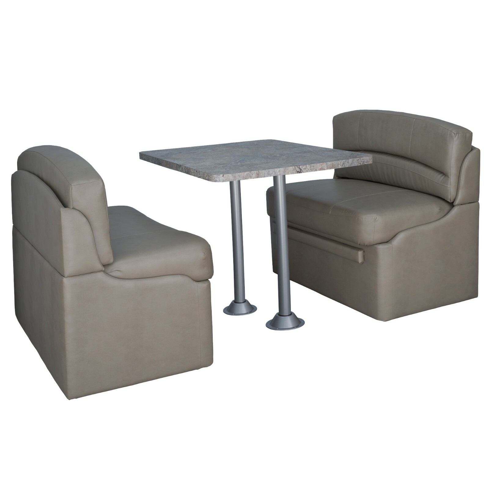 RecPro RV Dinette Seating Set 2 Dining Booths With Table And Surface ...