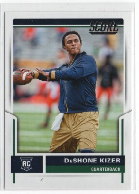 2017 Score Rookies Deshone Kizer DeShone Kizer #381 Rookie RC | eBay