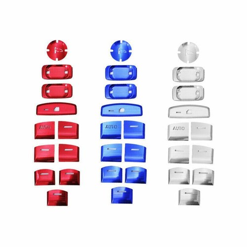 For Honda Car CRV 17-19 Aluminum 11PCS Window Switch Control Button ...