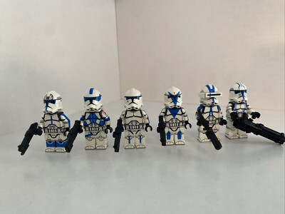 Lego Star Wars Clone Army Customs Lot Of 6 Umbara 501st Squad Jesse ...