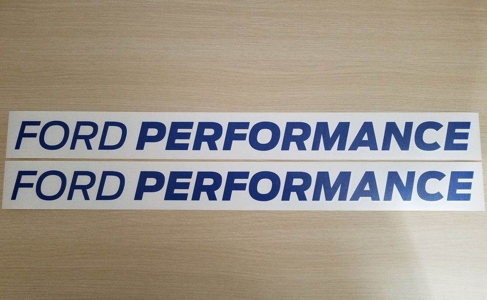 2pcs FORD PERFORMANCE Decal Automotive Vinyl Stickers for Truck Sport ...