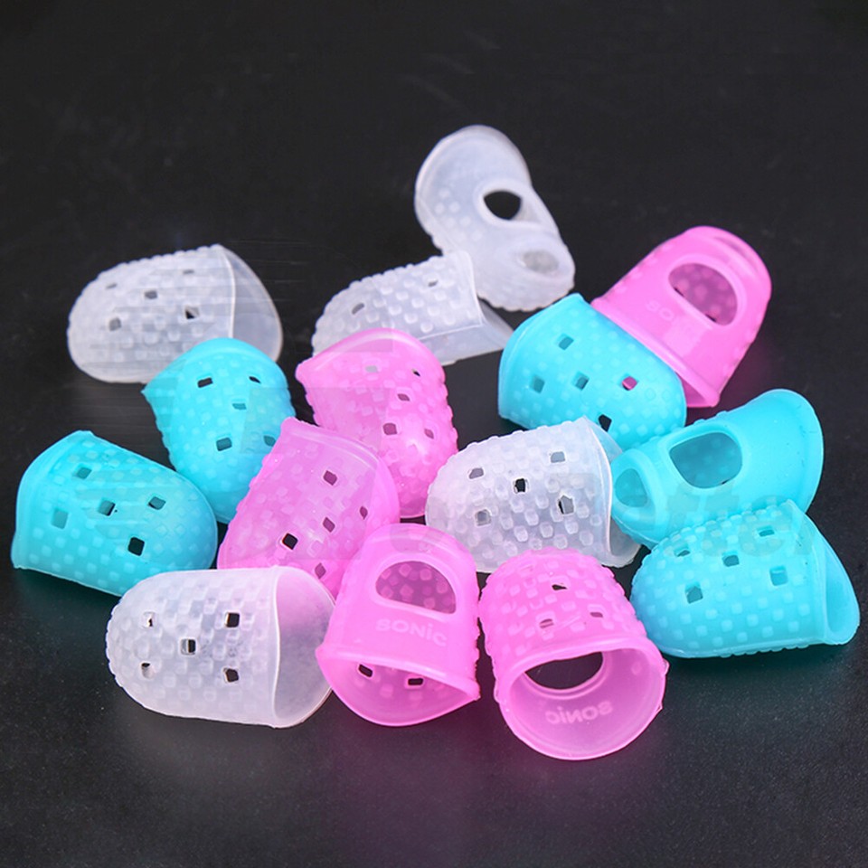 Rubber Thimble Thimblettes Finger Cones Protector Page Turner Large ...