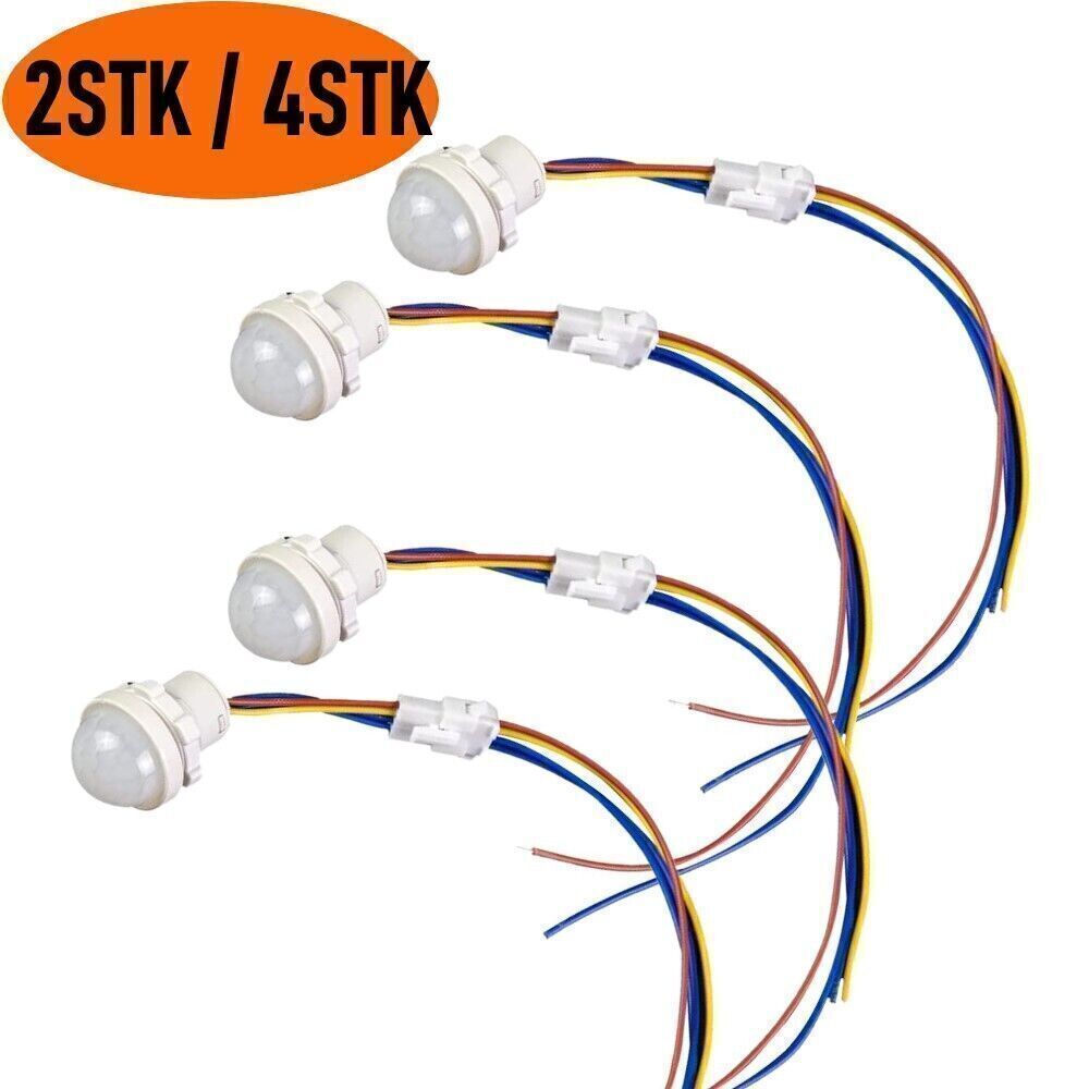 Infrared Motion Sensor Kit LED Security Light AC 85V 220V Infrared PIR