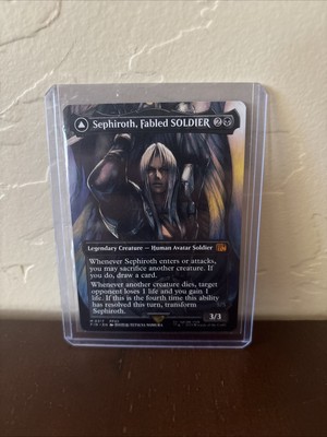Sephiroth, Fabled SOLDIER (Borderless) (0317) Final Fantasy Regular | eBay