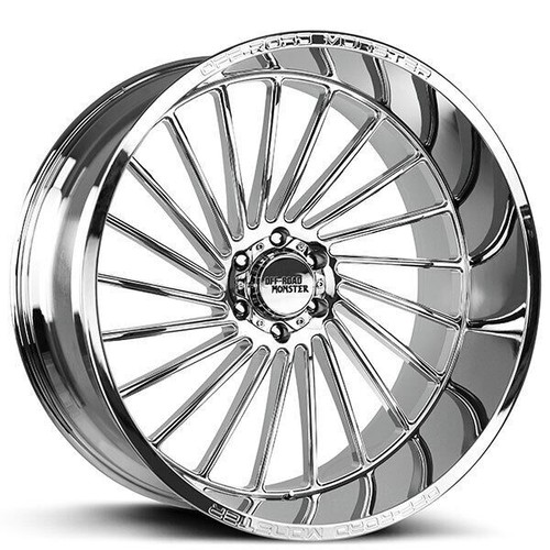 26x12" Off Road Monster Wheels M27 Chrome Rims (4 pcs) | eBay
