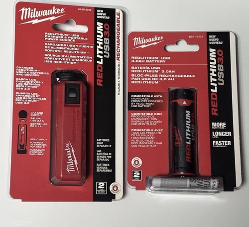 Milwaukee RedLithium USB 3.0 Battery And Portable Power Source | eBay