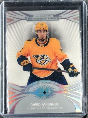 Farrance, David - 2021-22 Ultimate - Ultimate Introductions | eBay