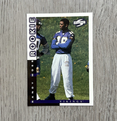 1998 NFL Score Football | Randy Moss RC | #235 | Minnesota Vikings | eBay