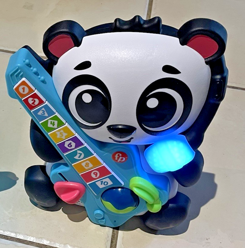 Fisher-Price Link Squad Jam & Count Panda Interactive Counting Colours ...