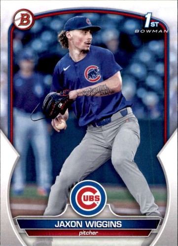 2023 Bowman Draft #BD-50 Jaxon Wiggins Chicago Cubs | eBay