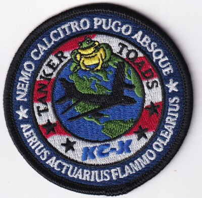 Tanker Toads KC-X project patch color US Air Force USAF | eBay