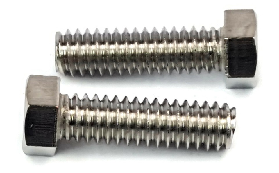 #12-24 Hex Cap Screw - Stainless Steel Trim Head Hex Bolts - Select ...