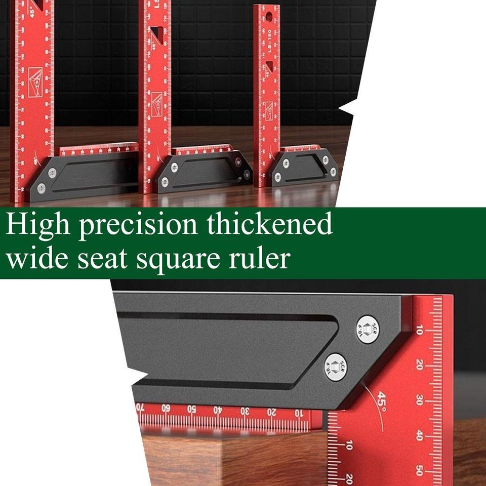 /MultiAngle Measuring Ruler Carpenter Square Combination Framing Square ...