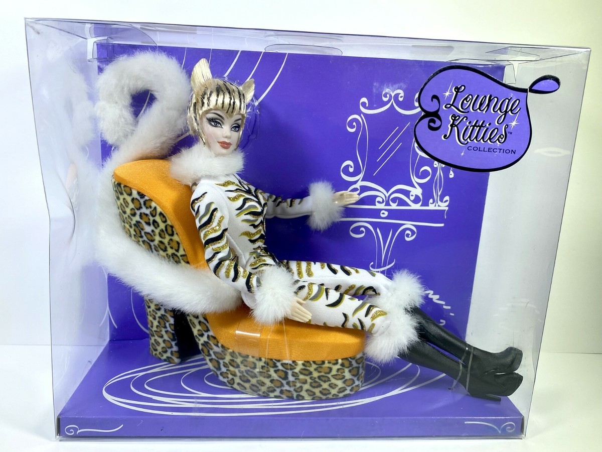 NIB BARBIE DOLL 2003 LOUNGE KITTIES COLLECTION C2478 WHITE NIB BARBIE DOLL 2003 LOUNGE KITTIES COLLECTION C2478 WHITE