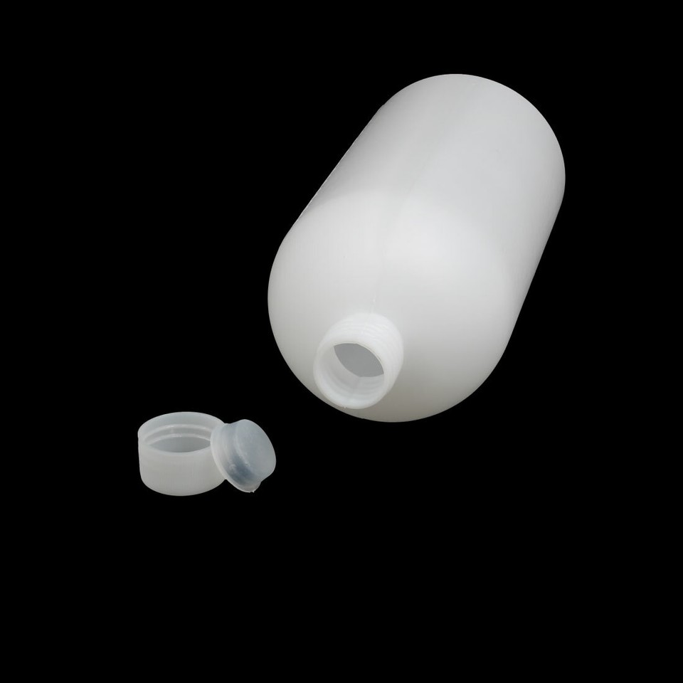 1L HDPE Plastic Narrow Mouth Liquid Chemical Reagent Sample Bottle ...
