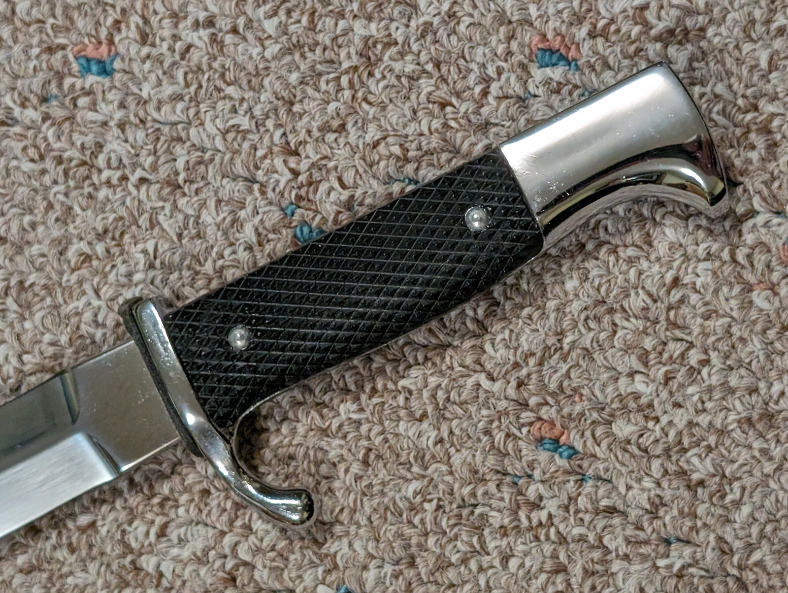 Linder Dagger Camp Knife 10 1/8" OAL PATHFINDER Fixed Blade Sheath ...