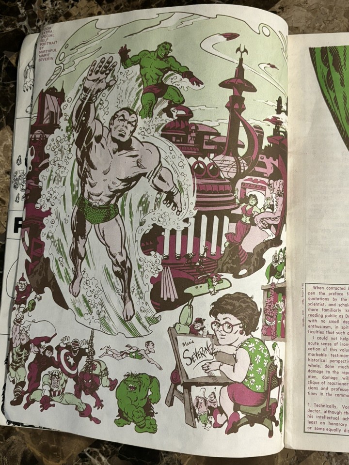 FOOM Magazine #4 1973 Marvel Comics Dr. DOOM Concept Art | eBay