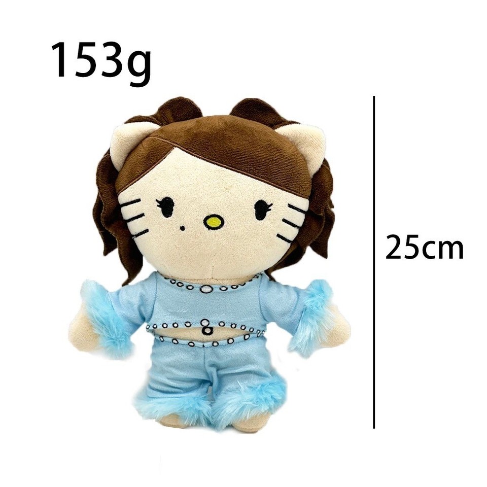 Hello Kitty Travis Scott Billie Eilish Plush Doll Rapper Hot Sale Gift ...