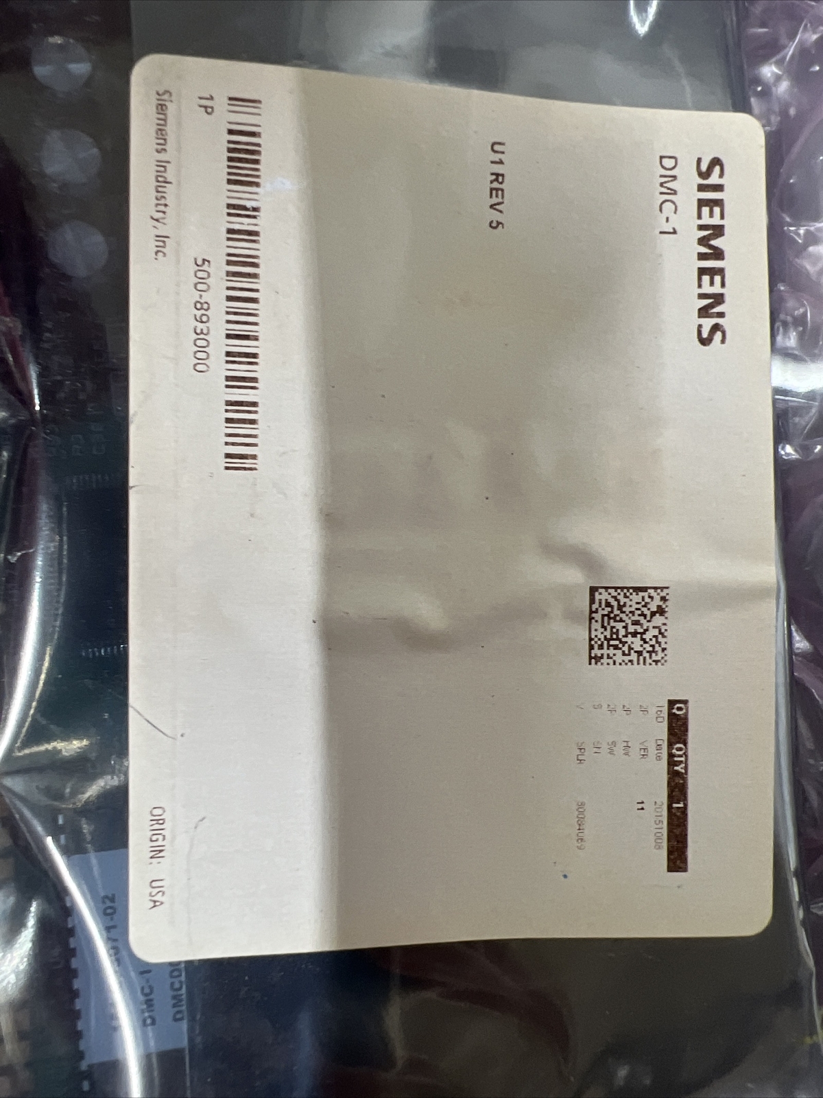 Siemens Dmc-1 Digital Message Card for MXL System BRAND for sale online ...