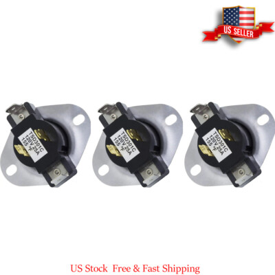 3PK 3387134 Dryer Cycling Thermostat For Whirlpool Dryers WP3387134 ...