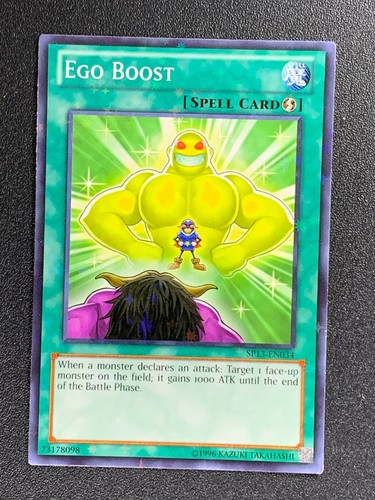 Ego Boost SP13-EN034 Star Foil Unlimited Yugioh Card | eBay