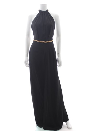 Yves Saint Laurent Runway Collection Chain-Embellished Stretch-Crepe ...