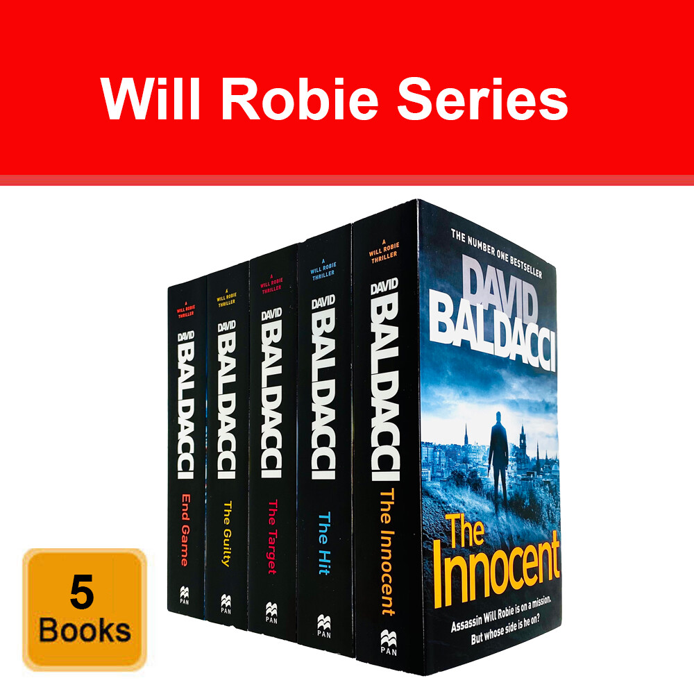Will Robie Series Complete 5 Books Collection Set by David Baldacci NEW ...