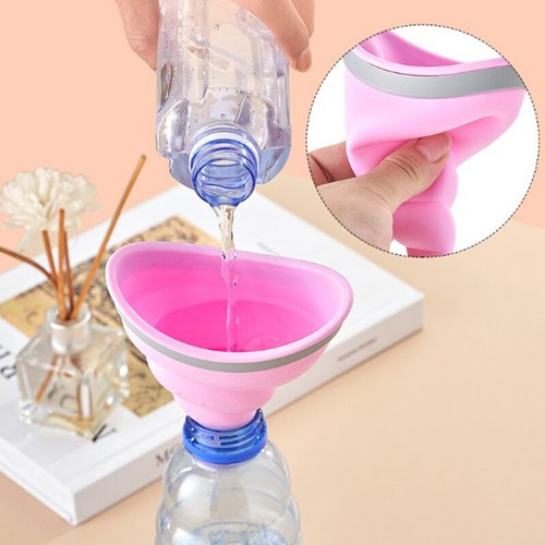 Female Women Urination Device Silicone Standing Pee Funnel w/Discreet ...