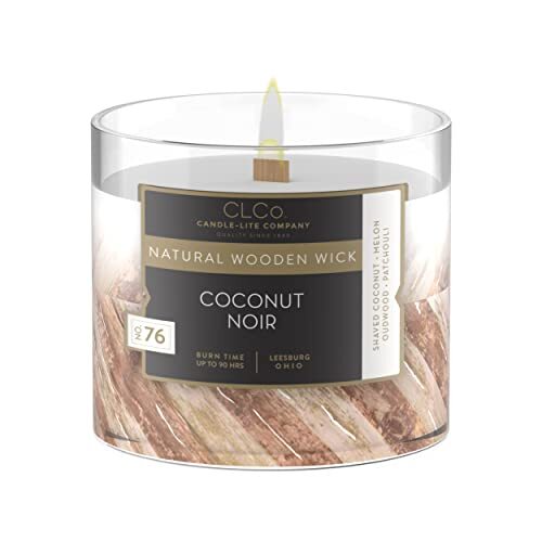 CLCo. by Candle-Lite Company Scented Candles Coconut Noir Fragrance One ...