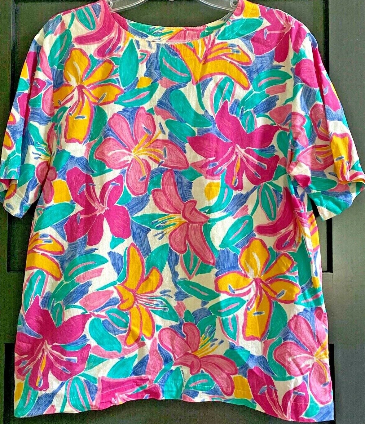 VINTAGE 80'S RARE ART TO WEAR BY KEN DONE SIZE M - Gem
