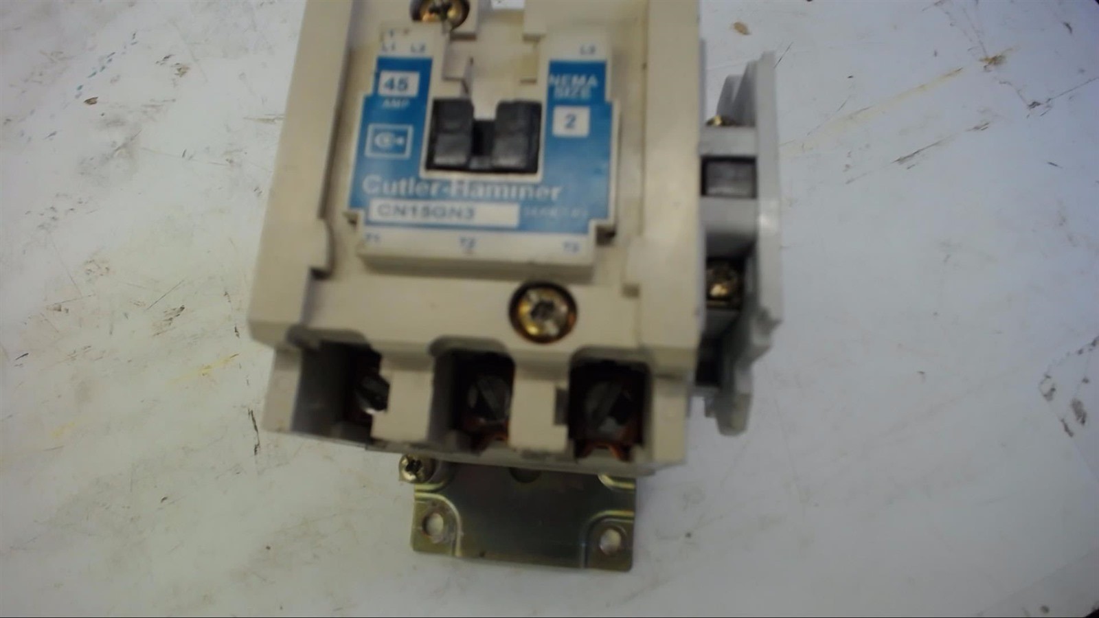 Cutler-Hammer Cn15Gn3 Nema Size 2 Contactor 460 Volt @ 25 Hp, 120 V ...