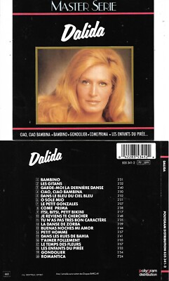CD 20T DALIDA MASTER SERIE VOL.1 BEST OF (sans boitier cristal) | eBay