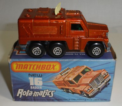 Matchbox Superfast Badger #16 Collectors Quality Condition w/box | eBay