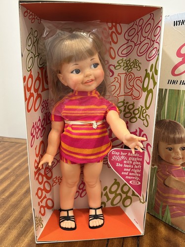 Ideal 1967 18" Giggles Doll With Original Box. No Giggle. | eBay