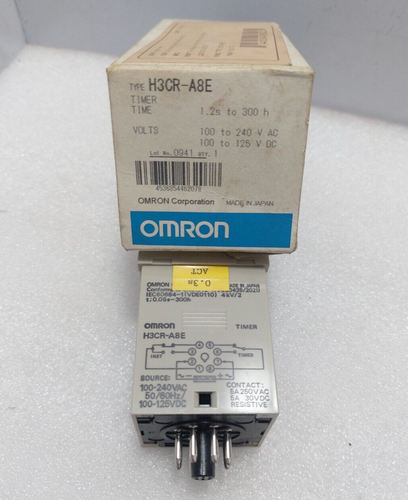 Omron H3CR-A8E Timer 1.2s to 300h | eBay Australia
