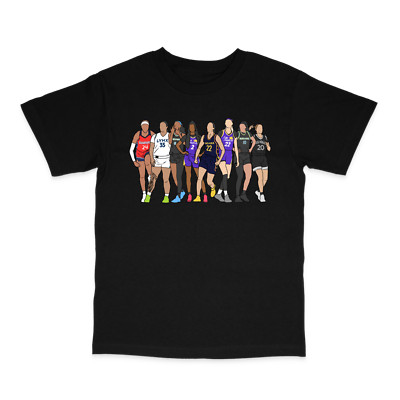 WNBA Rookies Cartoon Tee | eBay