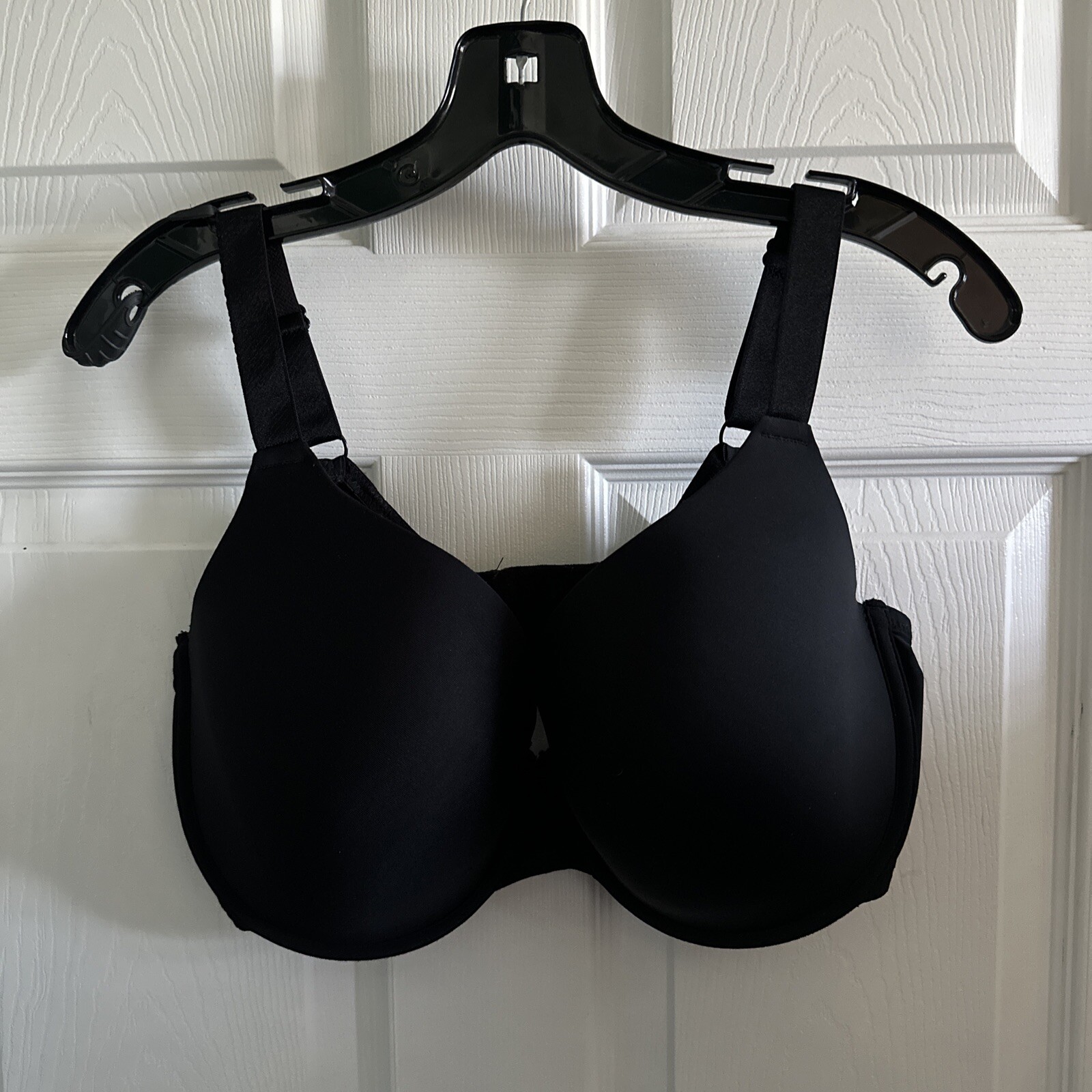 Secret Treasures Black Preformed Bra Size 38ddd Nylon… Gem